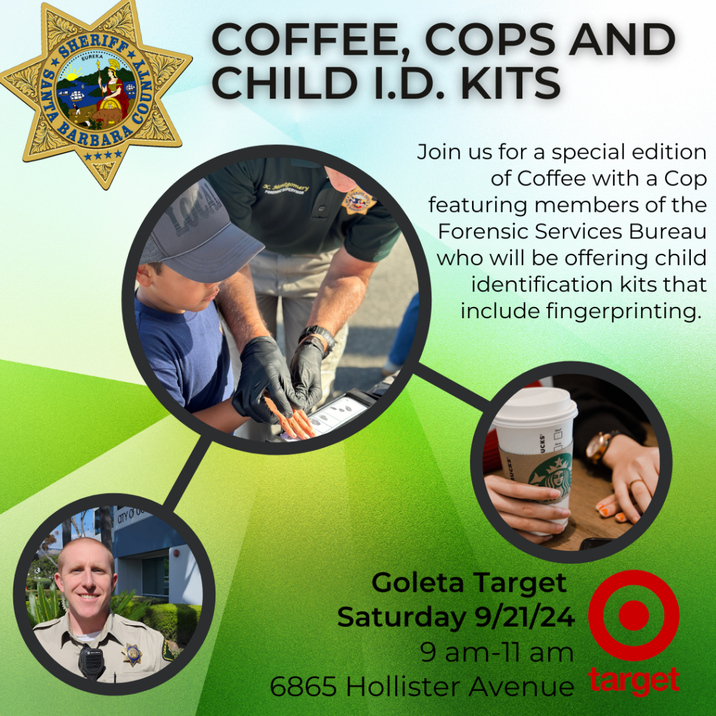 Coffee, Cops, and Child ID Kits – Santa Barbara County Sheriff's Office