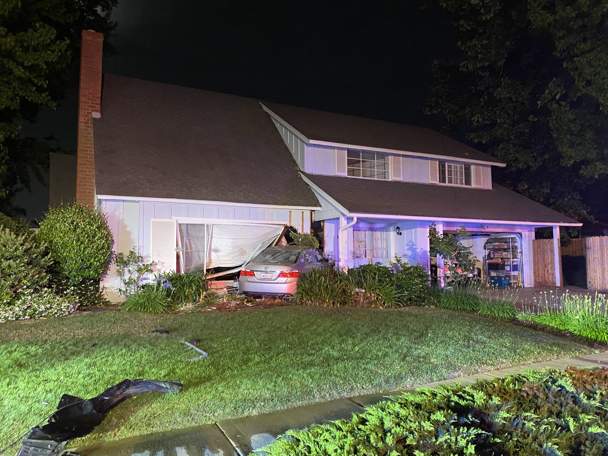 DUI Driver Crashes into Home, Driver and Passenger Both Arrested ...